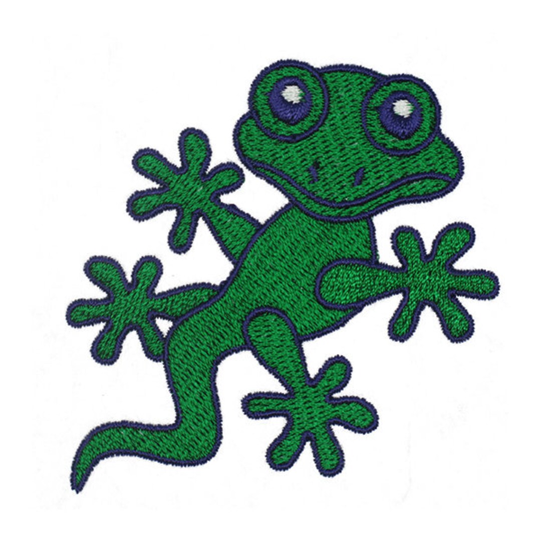Lizard Embroidery Design Instant Download - Etsy
