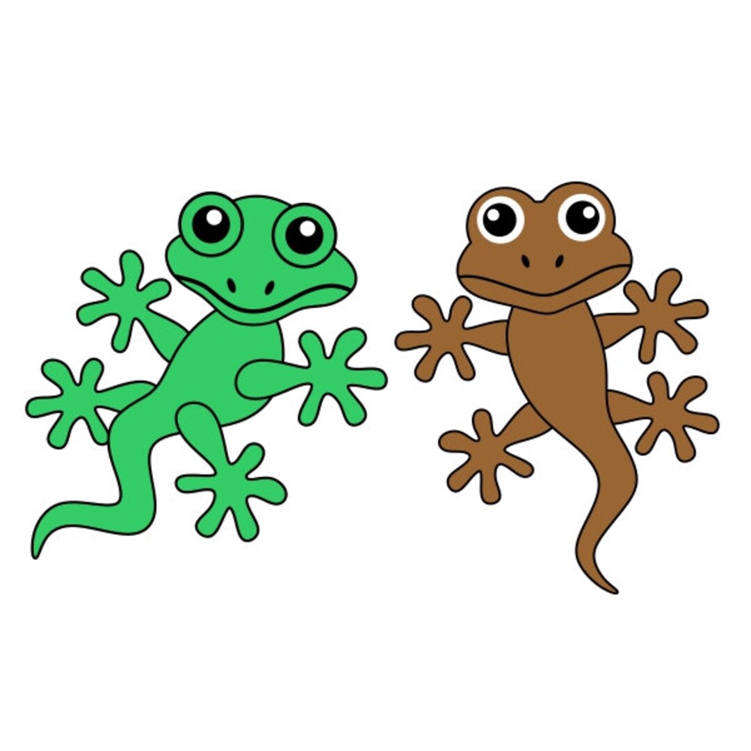 Cute Lizard Cuttable Design PNG DXF SVG & Eps File for Silhouette Cameo ...