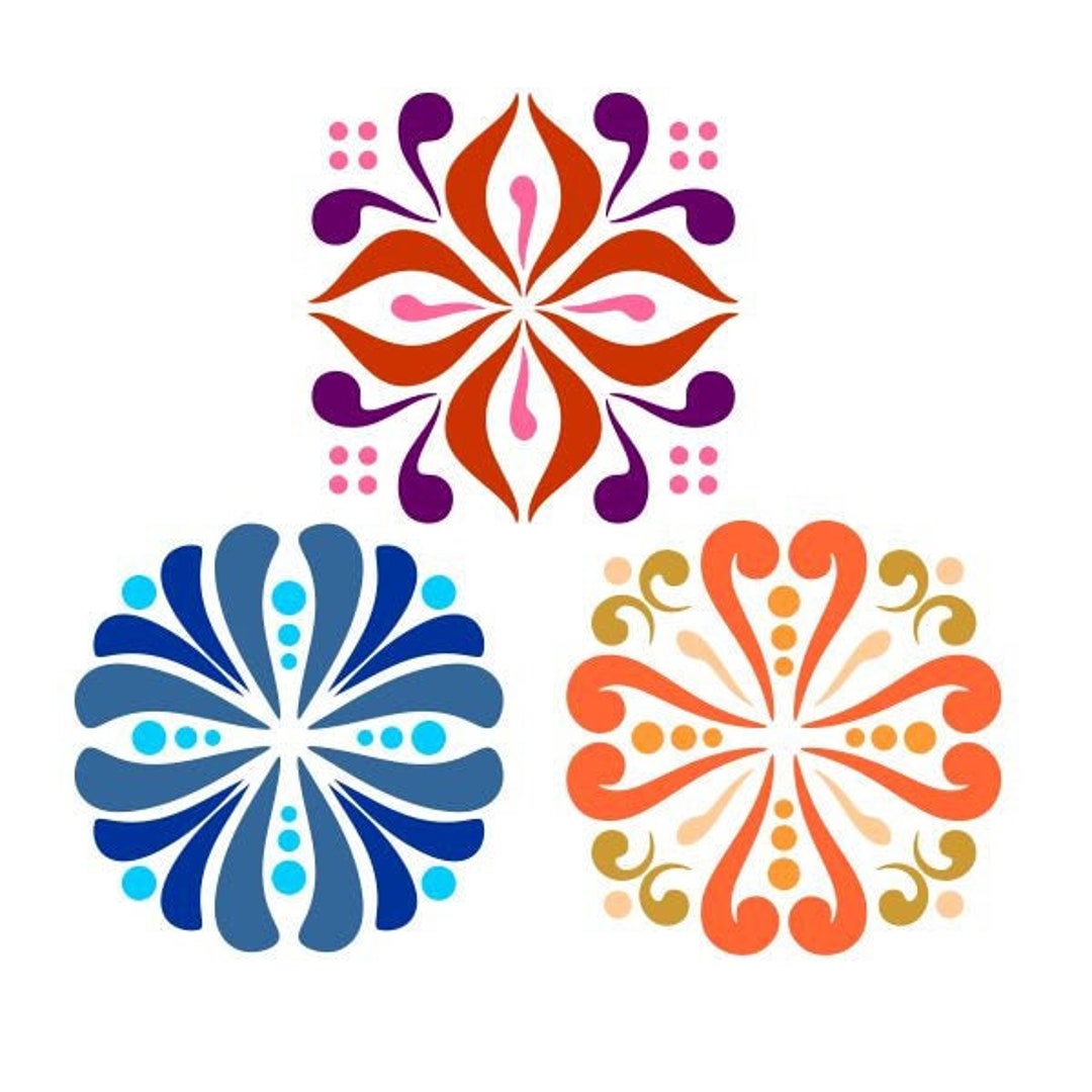 Florida Accents Cuttable Design PNG DXF SVG & Eps File for - Etsy