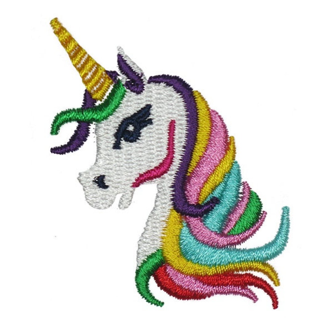 Rainbow Unicorn Embroidery Design Instant Download - Etsy