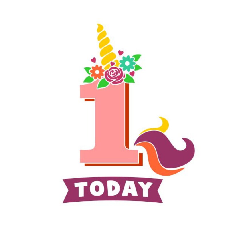 Unircorn Number Cuttable Design PNG DXF SVG & Eps File for - Etsy