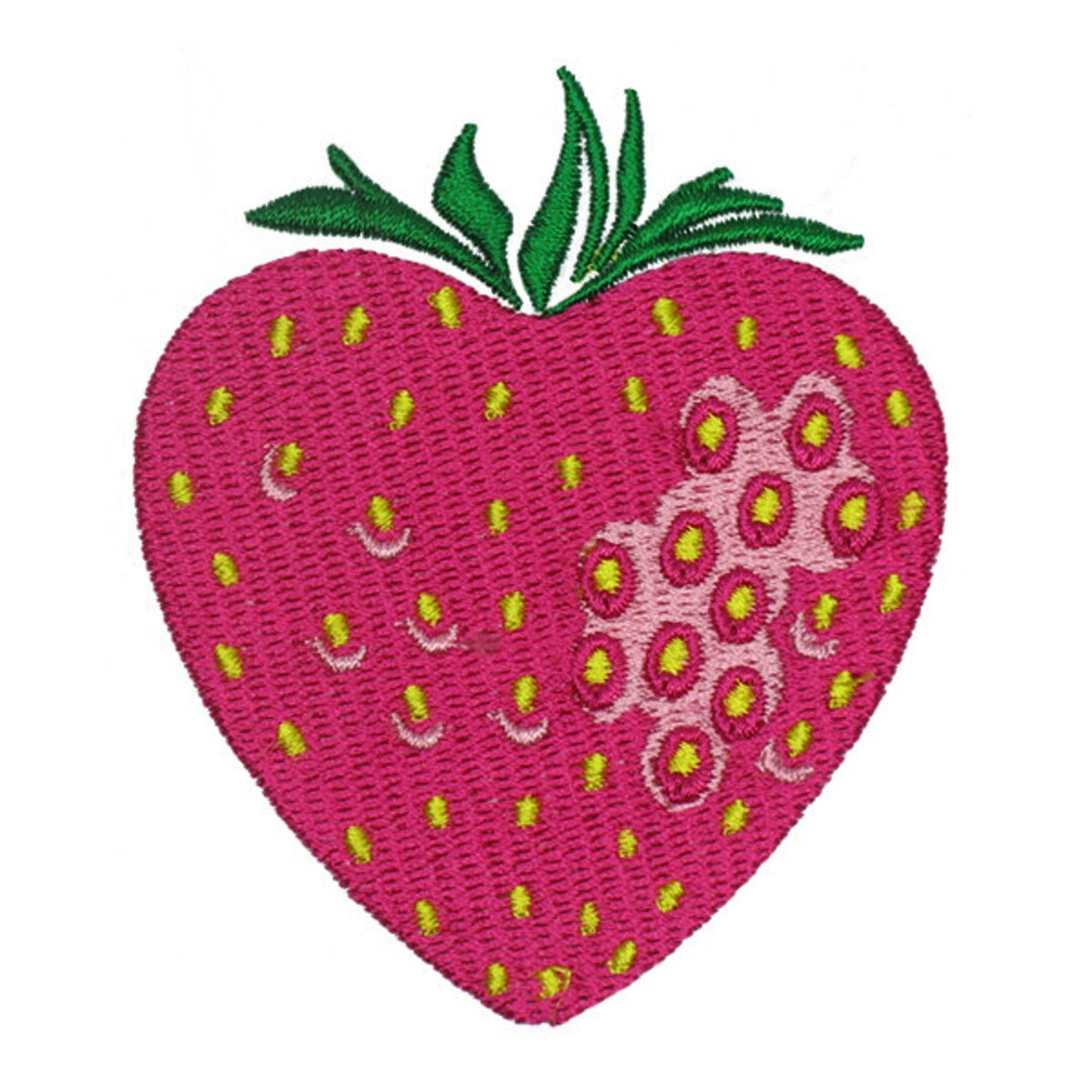 Strawberry Embroidery Design Instant Download - Etsy