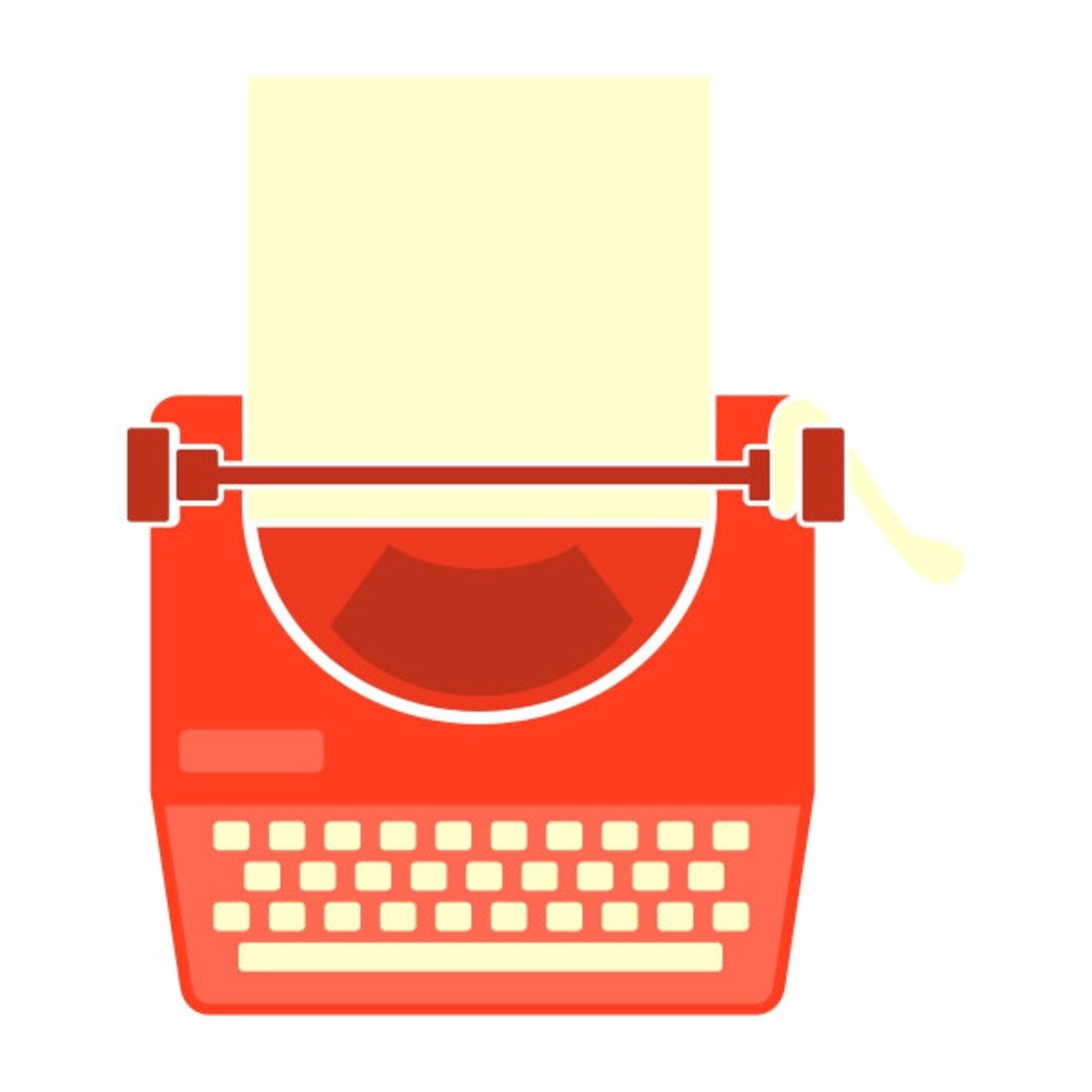 Typewriter Packcuttable Design PNG DXF SVG & Eps File for - Etsy