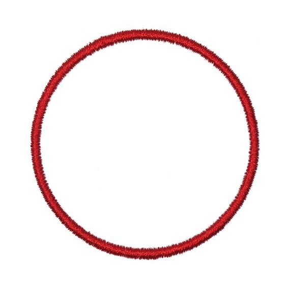 Circle Embroidery Design Instant Download | Etsy