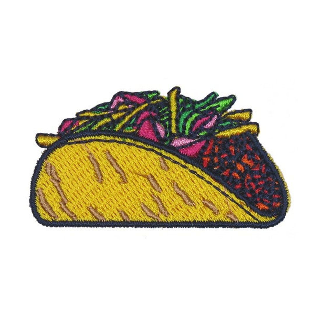 Taco Embroidery Design Instant Download - Etsy