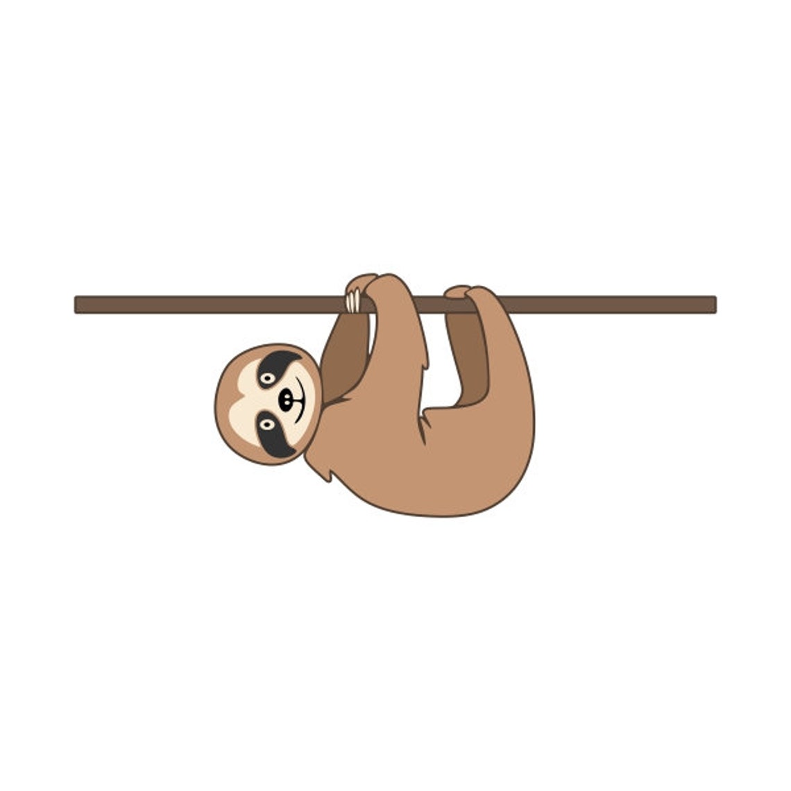 Cute Sloth Pack Cuttable Design PNG DXF SVG & Eps File for - Etsy