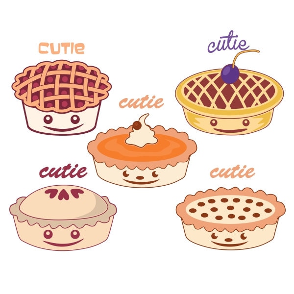 Cutie Pie Cuttable Design PNG DXF SVG & Eps File for | Etsy