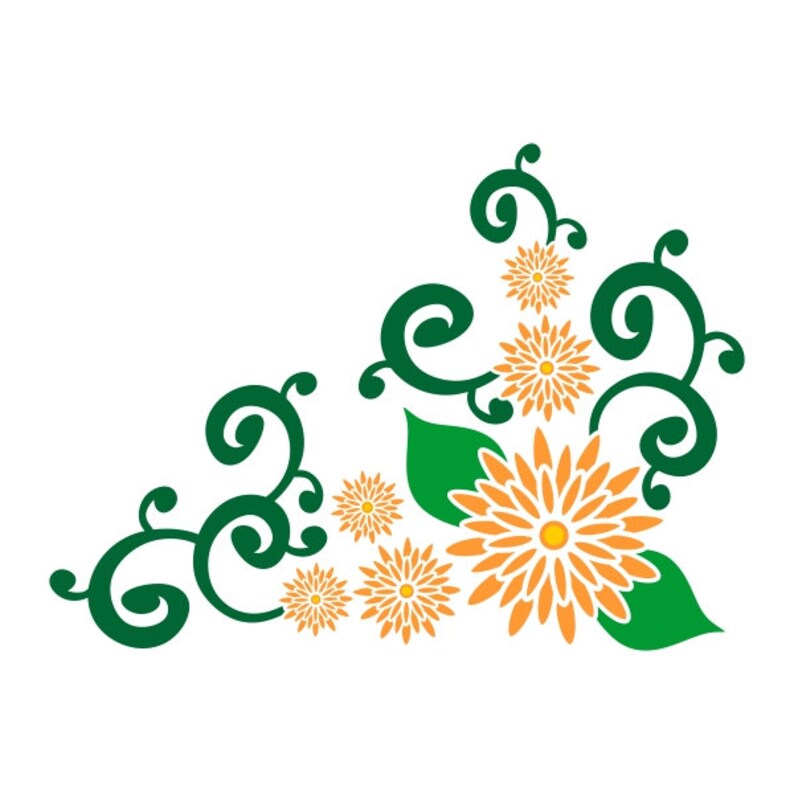 Sun Flower Cuttable Design PNG DXF SVG & Eps File for - Etsy