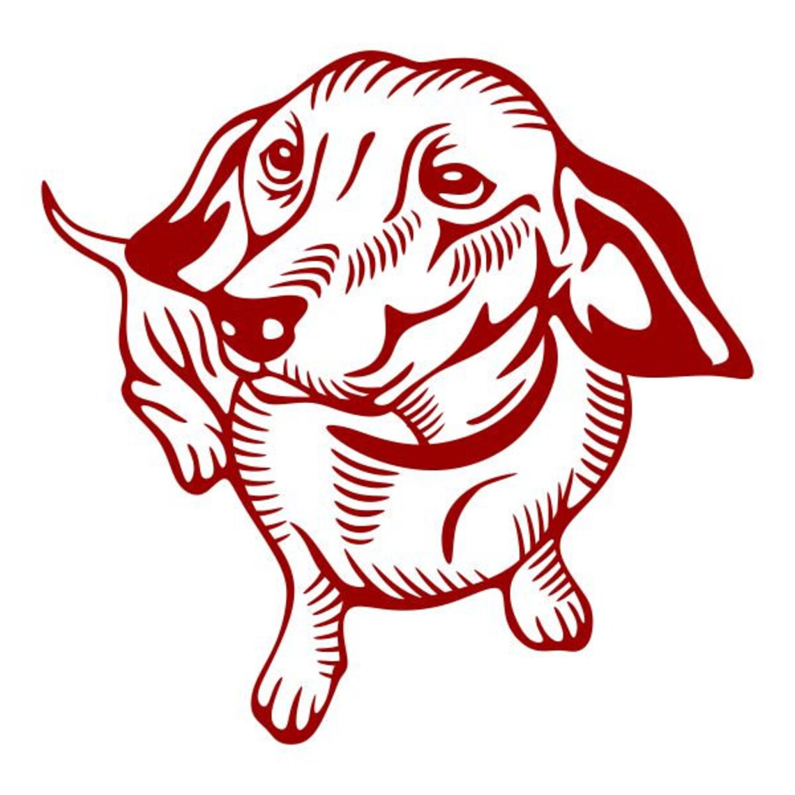 Cooper Art Dog Cuttable Design PNG DXF SVG & Eps File for - Etsy