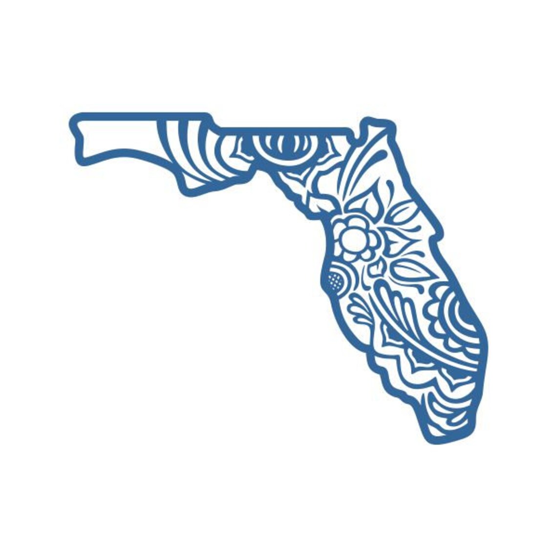 Florida Mandala Cuttable Design PNG DXF SVG & Eps File for - Etsy