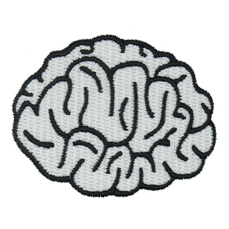 Human Brain Embroidery Design Instant Download - Etsy