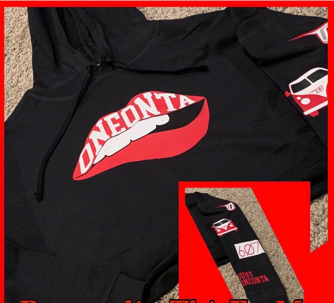 FREE SHIPPING Oneonta College Cropped Hoodie - Etsy