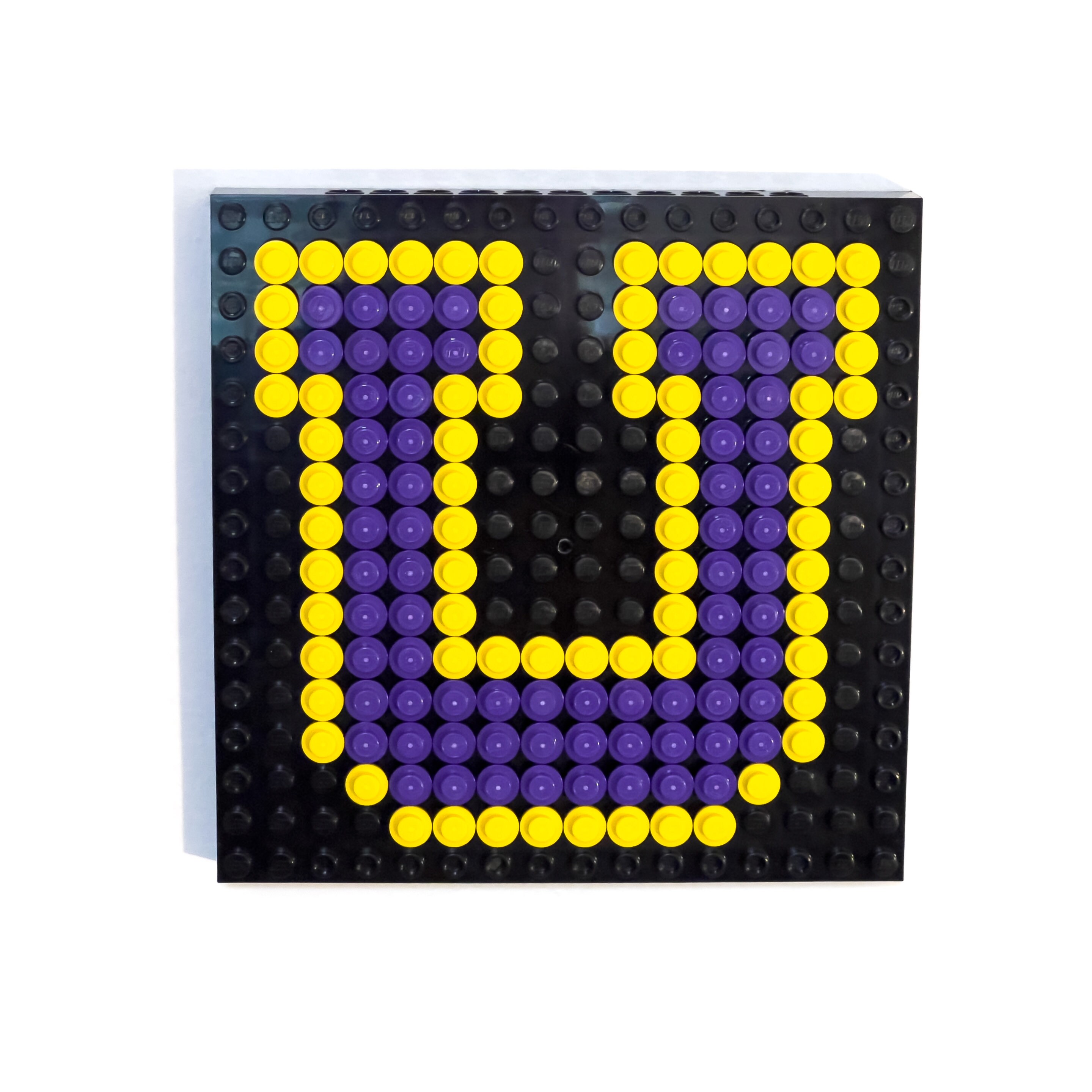 Custom School Logo Mosaic Wall Art, Choose Your Colors and Letter ...