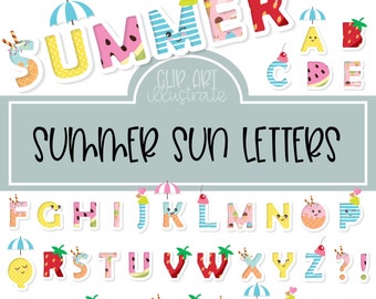 Summer Letters | Etsy