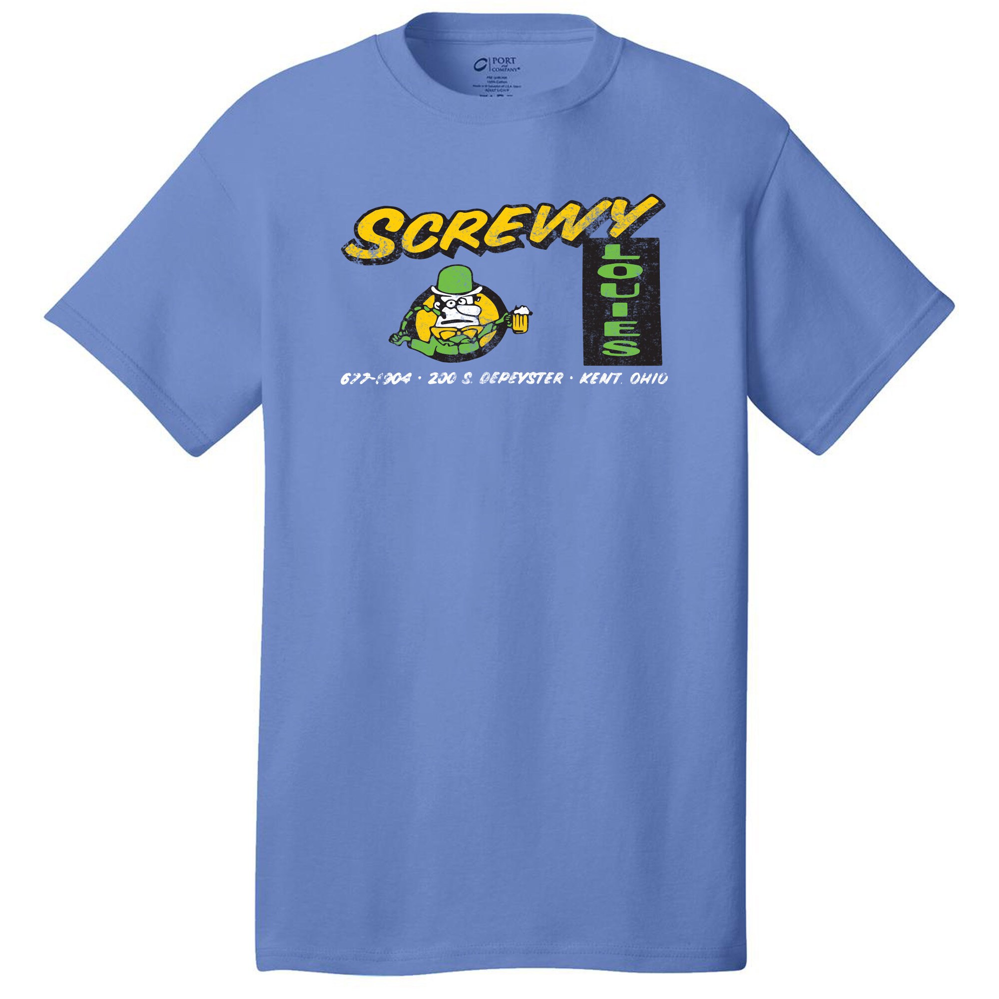 Screwy Louies Kent Ohio Vintage Retro T-shirt Throwback College Town ...