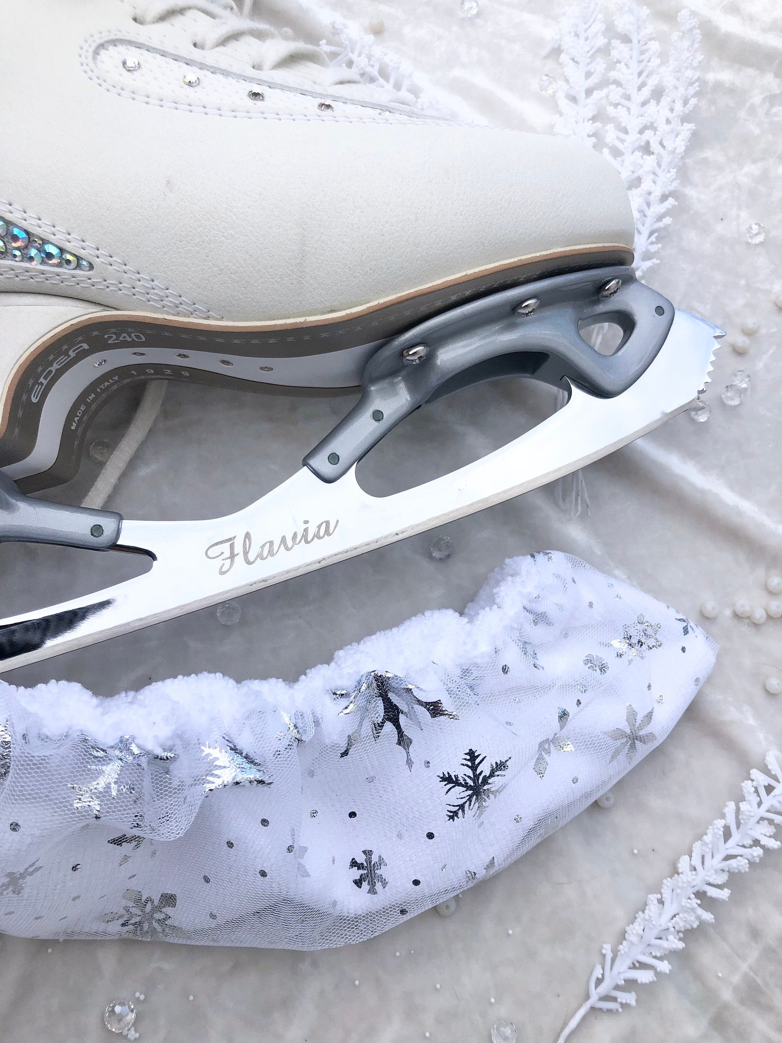 FIGURE SKATING SOAKERS winter Wonderland Collection Ice - Etsy