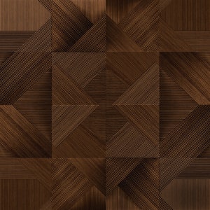 Brown Wood Panel Wallpaper I 3D Wood Panel Mural I Brown Pattern ...