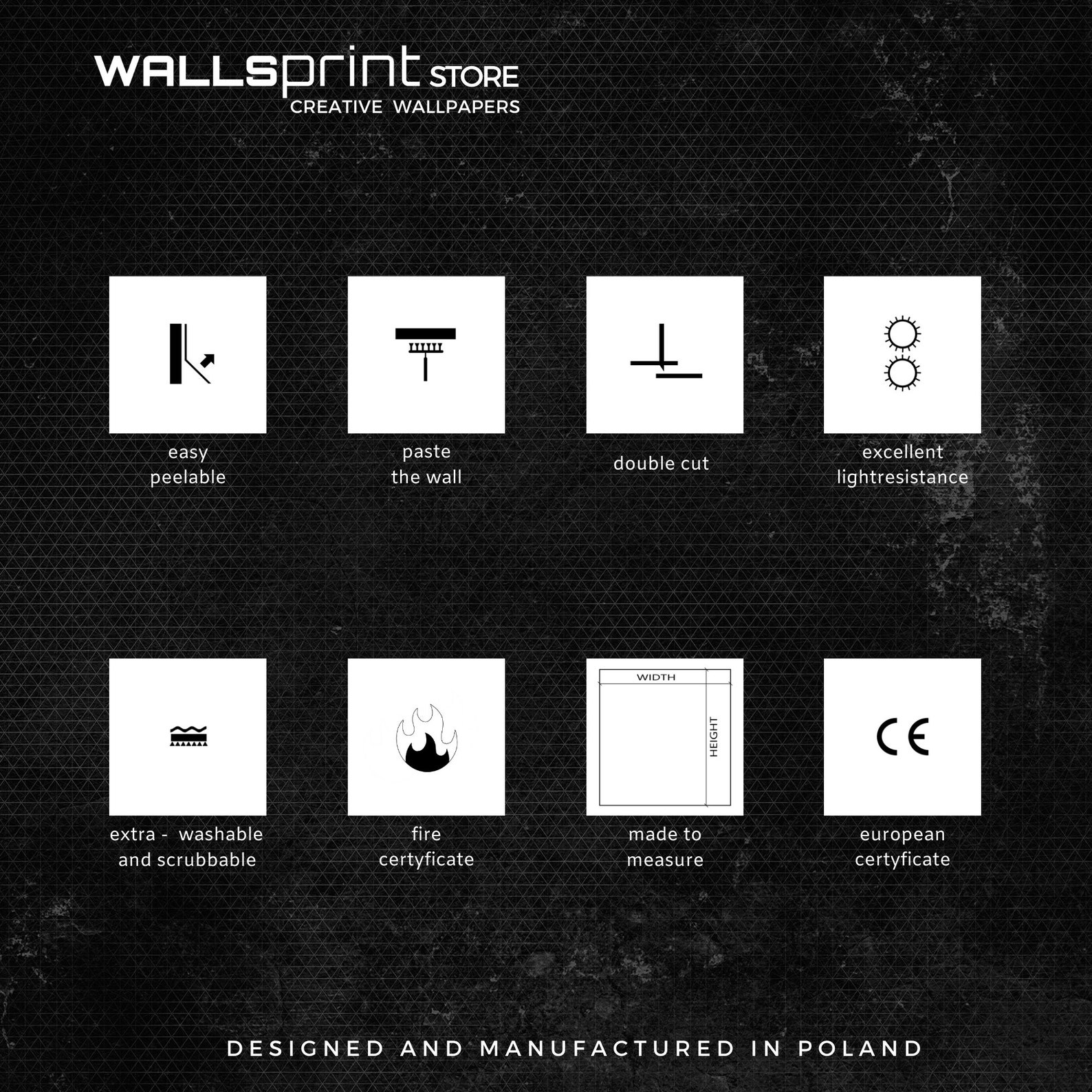 Blue Abstract Wallpaper I Blu Pattern Wallcoverings I Structure Blue ...