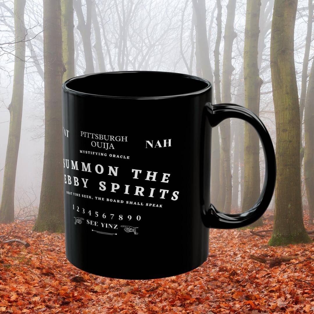 Yinzer Ouija Board Mug - Pittsburgh - Etsy