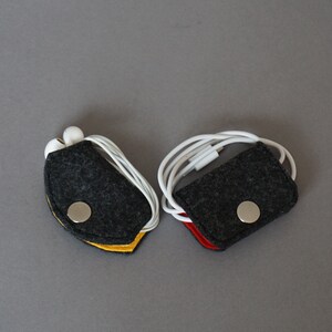 Felt Cable Tie Wrap, Dark Grey Cable Holder, Anthracite Cable Holder ...