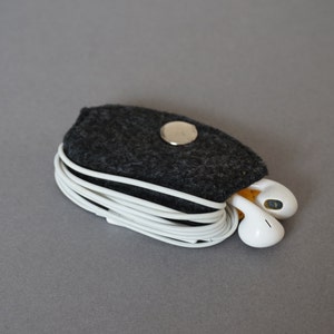 Felt Cable Tie Wrap, Dark Grey Cable Holder, Anthracite Cable Holder ...