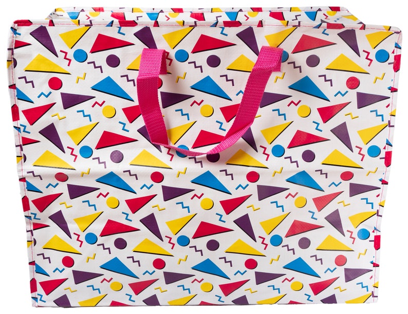 Retro 90s Storage Bag - Created From Recycled Plastic Bottles - Etsy UK