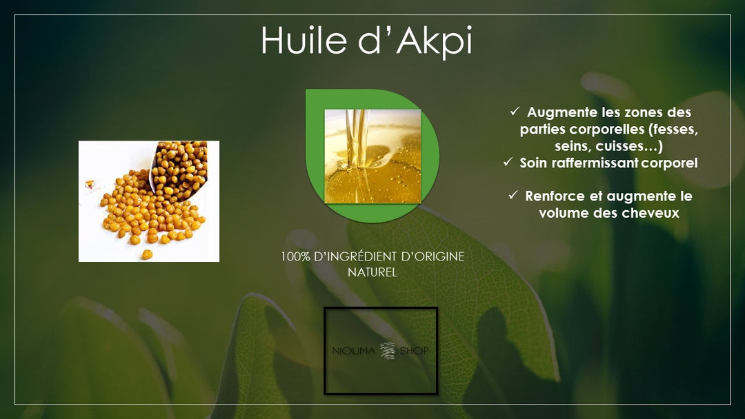 100% Natural Akpi Oil - Etsy