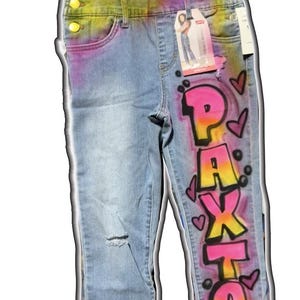 Airbrush Art Y2k Fashion Jumper/overalls 90s Style Made in Harlem New ...