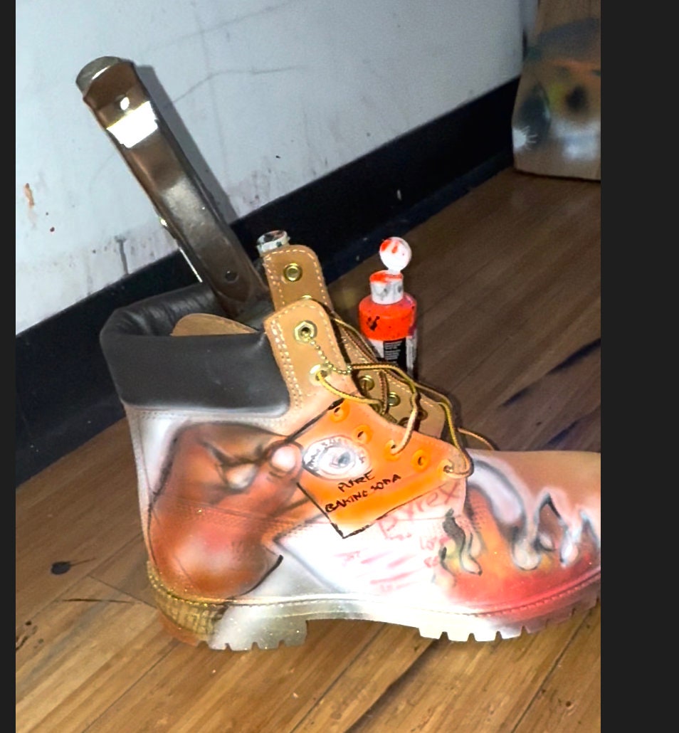 Airbrush Timberlands Custom Made in Harlem by a New Yorker - Etsy