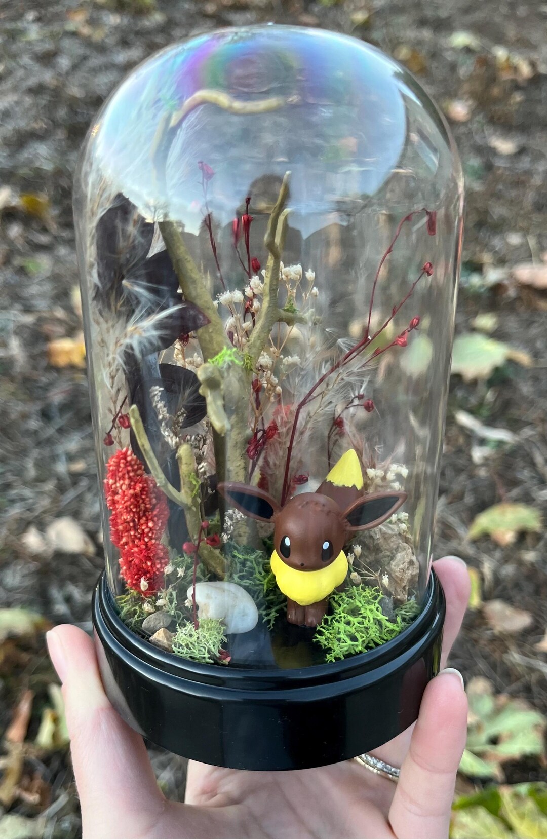 Eevee Enchanted Terrarium - Etsy