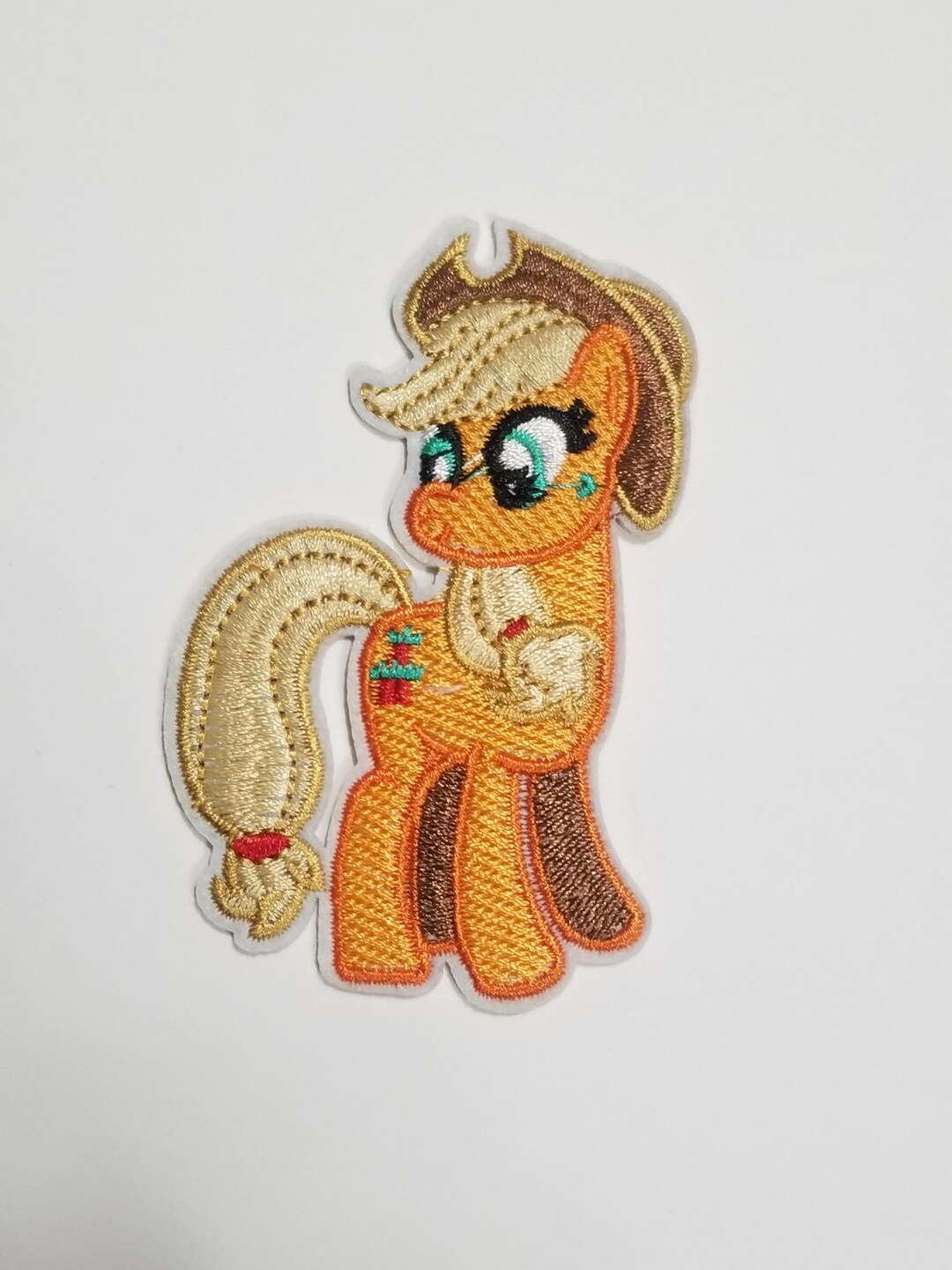 My Little Pony Applejack Patch – Cute MLP Embroidered Patch for Fans ...
