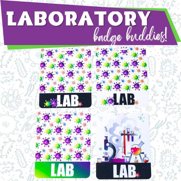 Lab Badge Buddy - Etsy