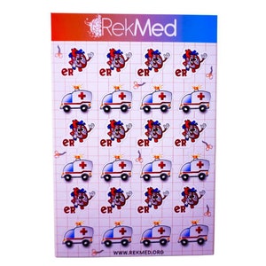 Emergency Room Sticker Sheet - Etsy
