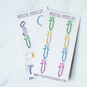 Medical & Syringe Paper Clips | Etsy