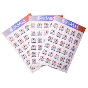 Clinical Sticker Sheet - Etsy