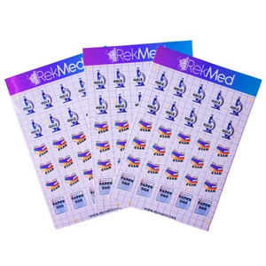 Exam & Study Sticker Sheets - Etsy