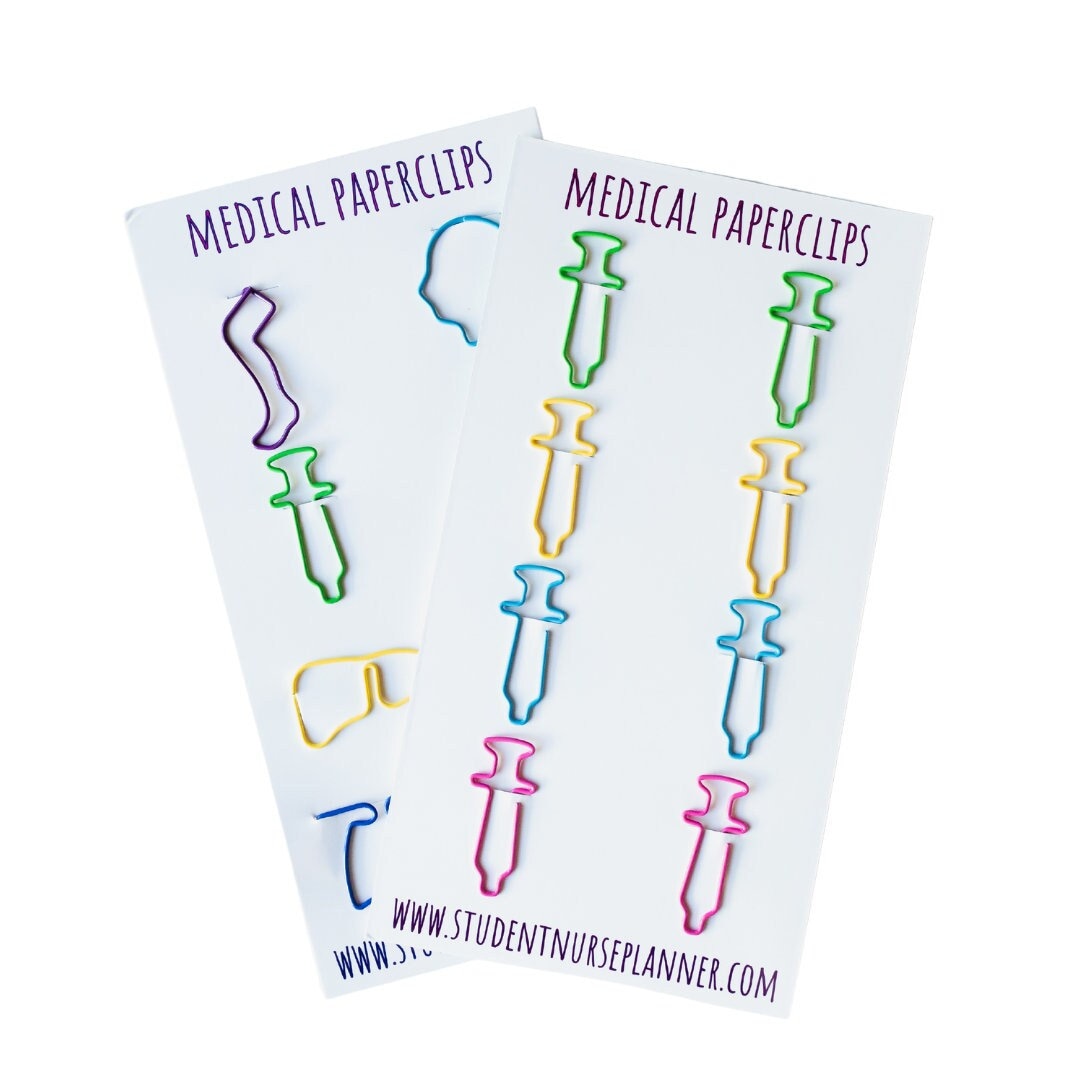 Medical & Syringe Paper Clips - Etsy