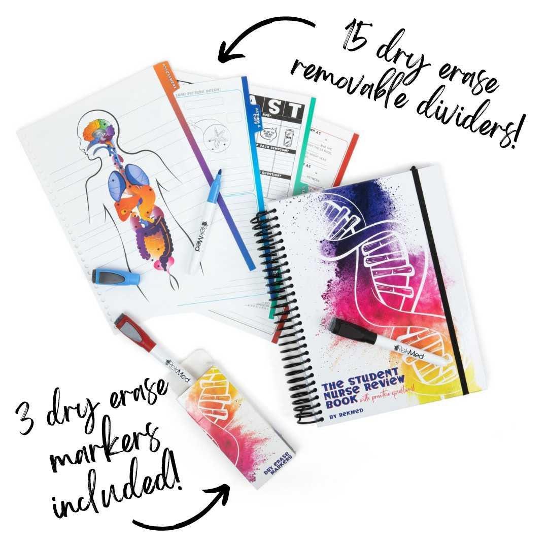 Student Review Book With Dry Erase Dividers + Rekplay Student - Etsy