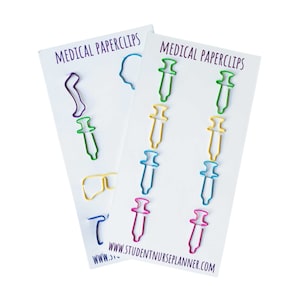 Medical & Syringe Paper Clips - Etsy