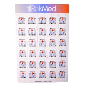 Clinical Sticker Sheet - Etsy