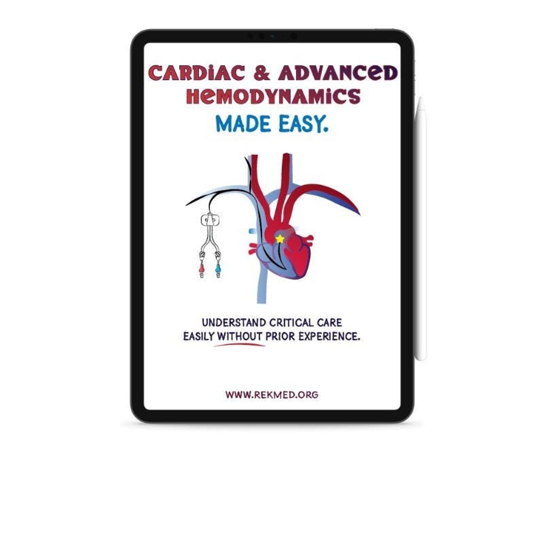Cardiac & Advanced Hemodynamics MADE EASY. Understand Critical Care ...
