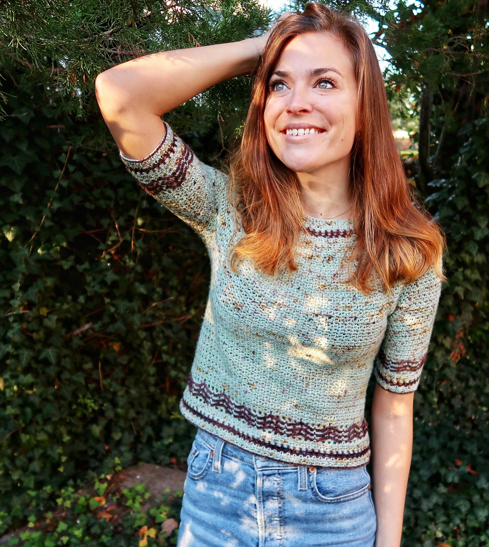 Seabrook Sweater / Top / Tee / Crochet Pattern by Murphymadecrochet - Etsy