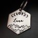 Moon Phases Dog Tag, Personalized Pet ID - Etsy