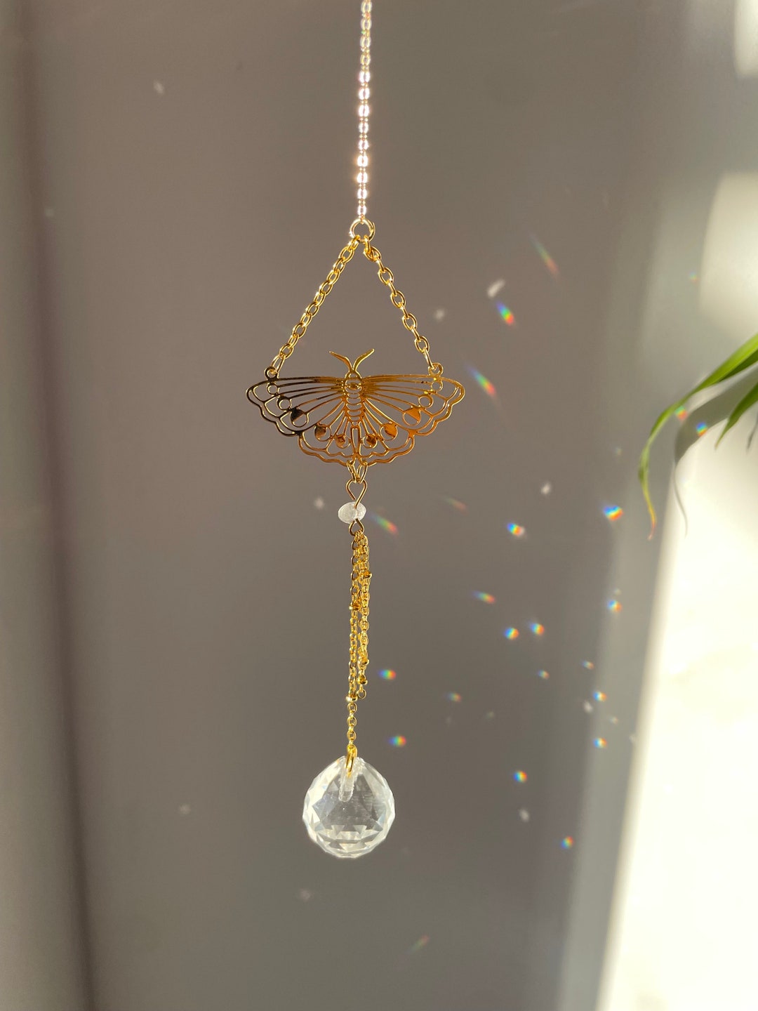 Sun Catcher Suncatcher Crystal Prism Lucky Charm Light - Etsy