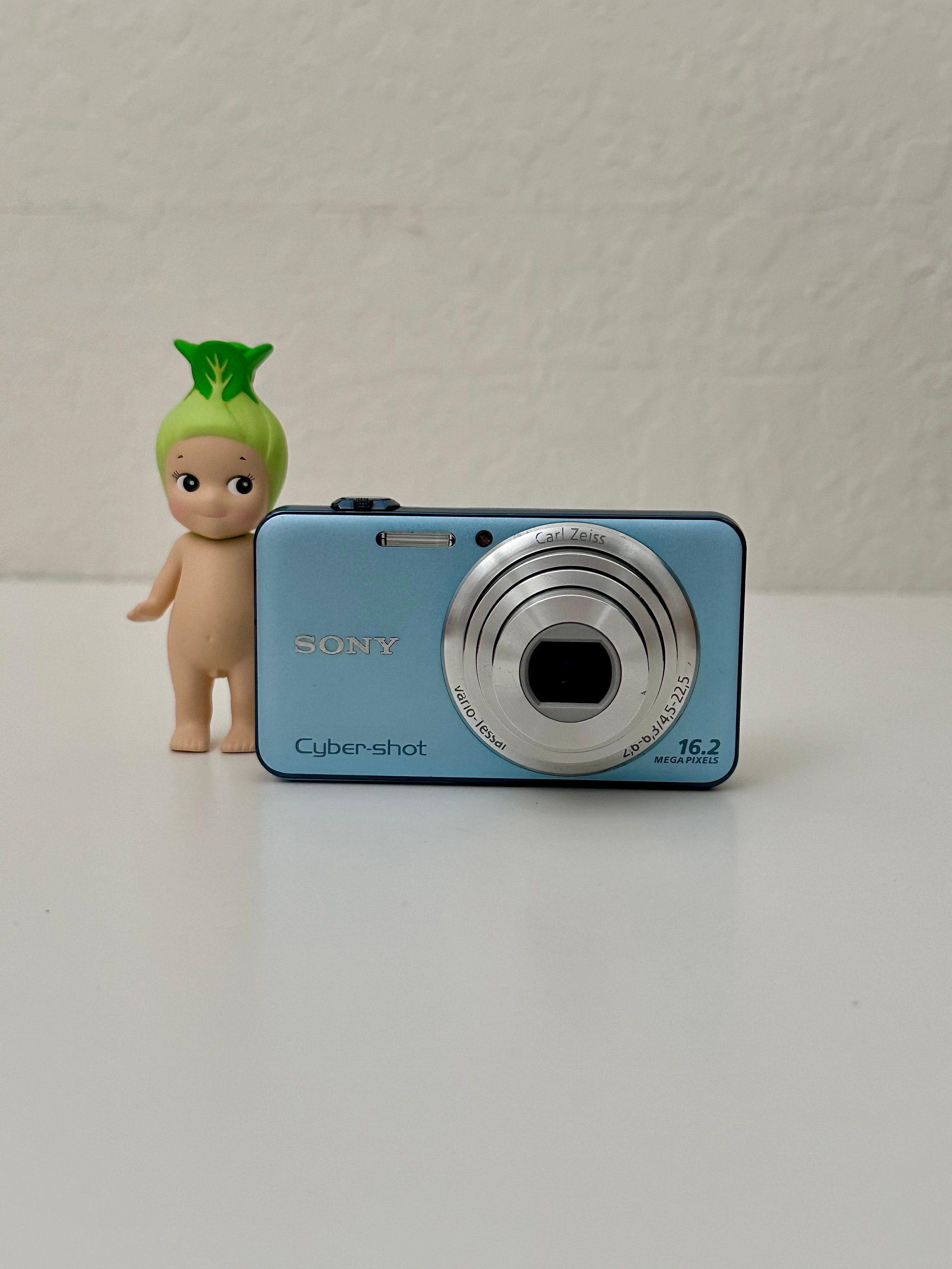 Sony Cybershot DSC WX50 5x Optical Zoom rare Blue Digital Camera 16.2 ...