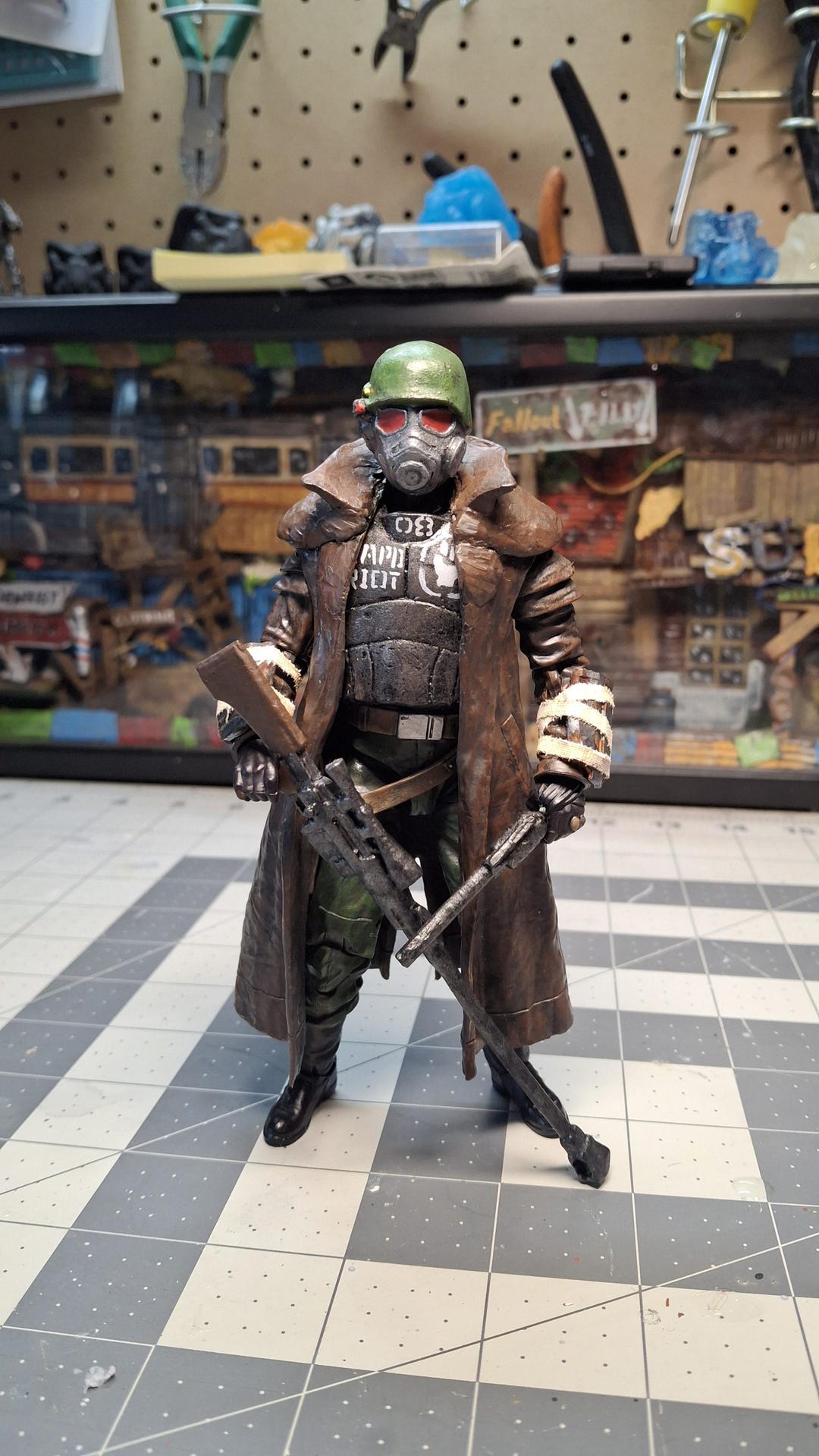 Fallout New Vegas NCR Veteran Ranger Custom Action Figure. - Etsy