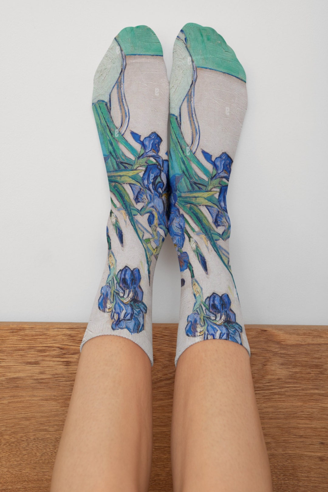 Art Socks irises Vincent Van Gogh Socks Men Socks Women - Etsy