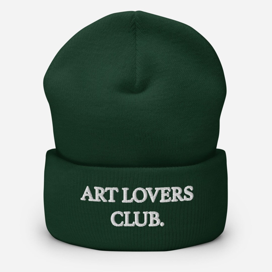 Art Lovers Hat - Aesthetic Art Lover Beanie - Etsy
