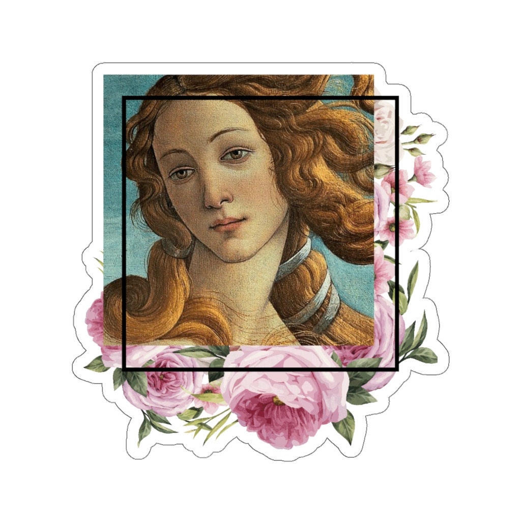 Botticelli Sticker Renaissance Art Lover Laptop Sticker - Etsy