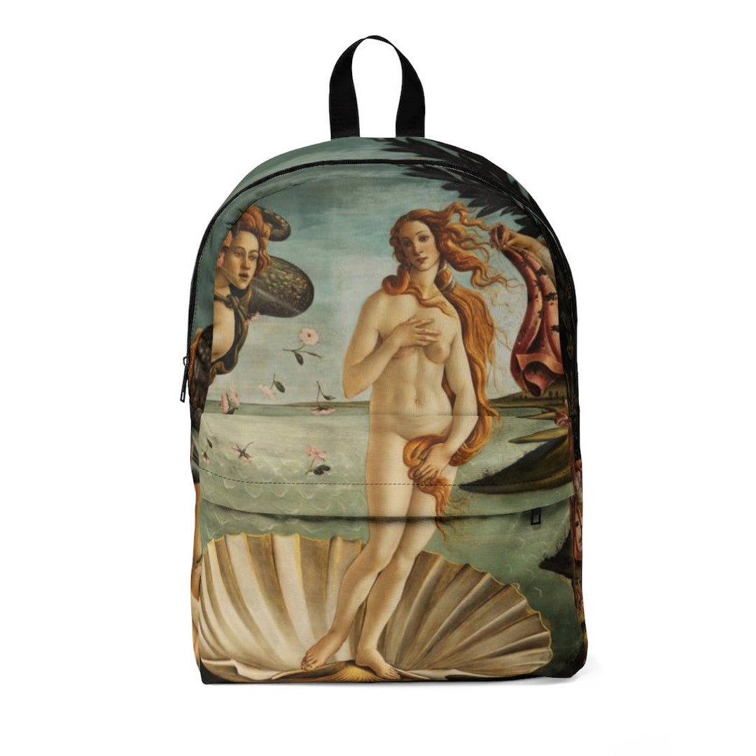Birth of Venus Backpack Tribute Sandro Botticelli Art Lover - Etsy